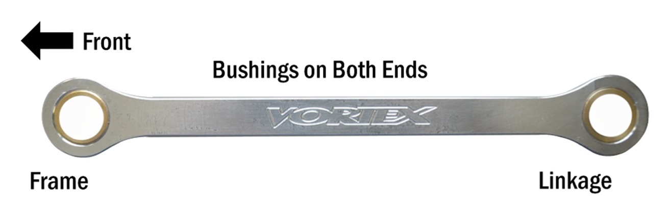 Vortex Lowering Link Yamaha R1 2007-2008 - Cycle Gear