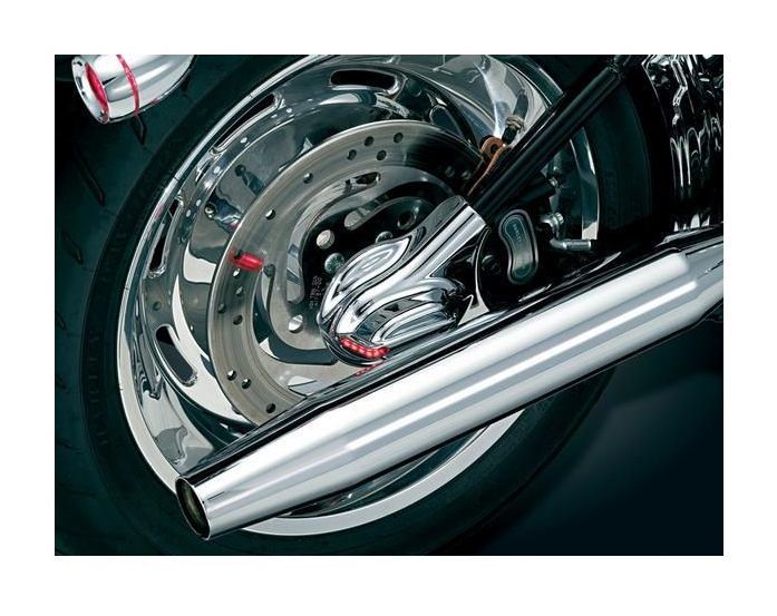 Kuryakyn Phantom LED Axle Covers For Harley Softail 2008-2017 - Cycle Gear