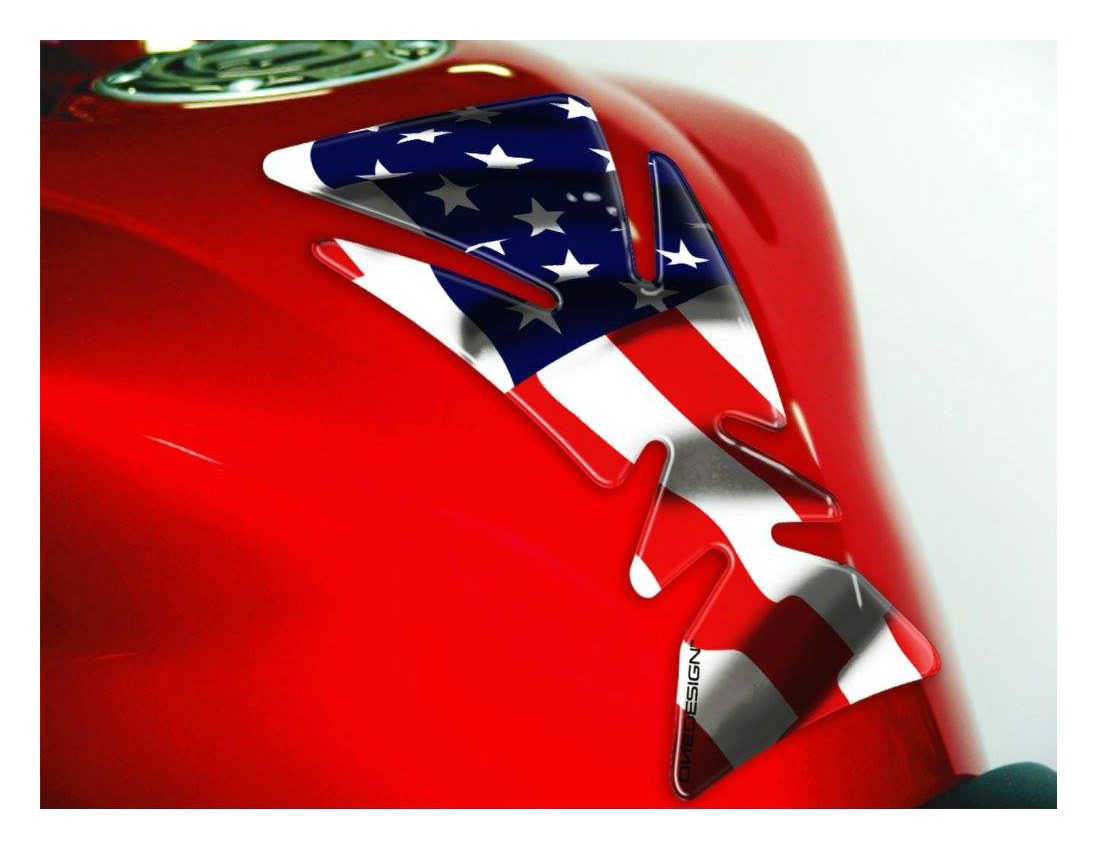 OneDesign USA Flag Tank Pad - Cycle Gear