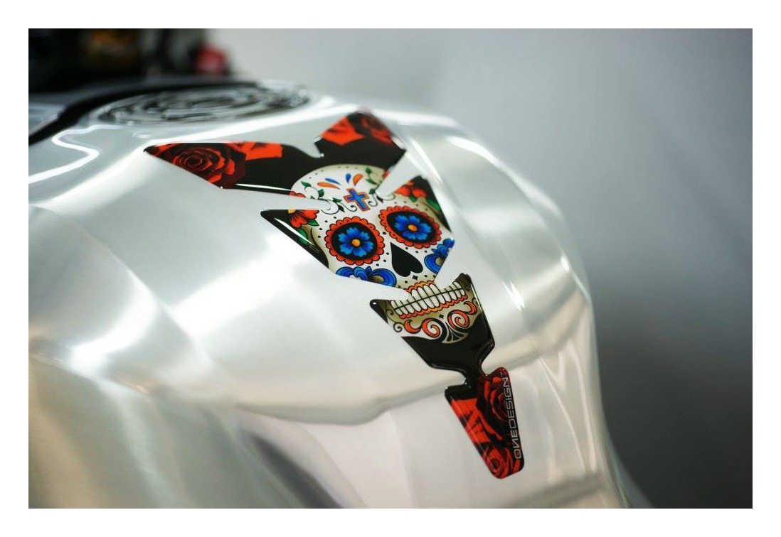 Pro Grip 862 Skull Grips - Cycle Gear