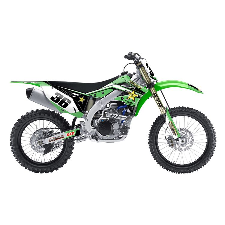 Factory Effex Complete Rockstar Graphics Kit Kawasaki KX250F 2017-2018 ...