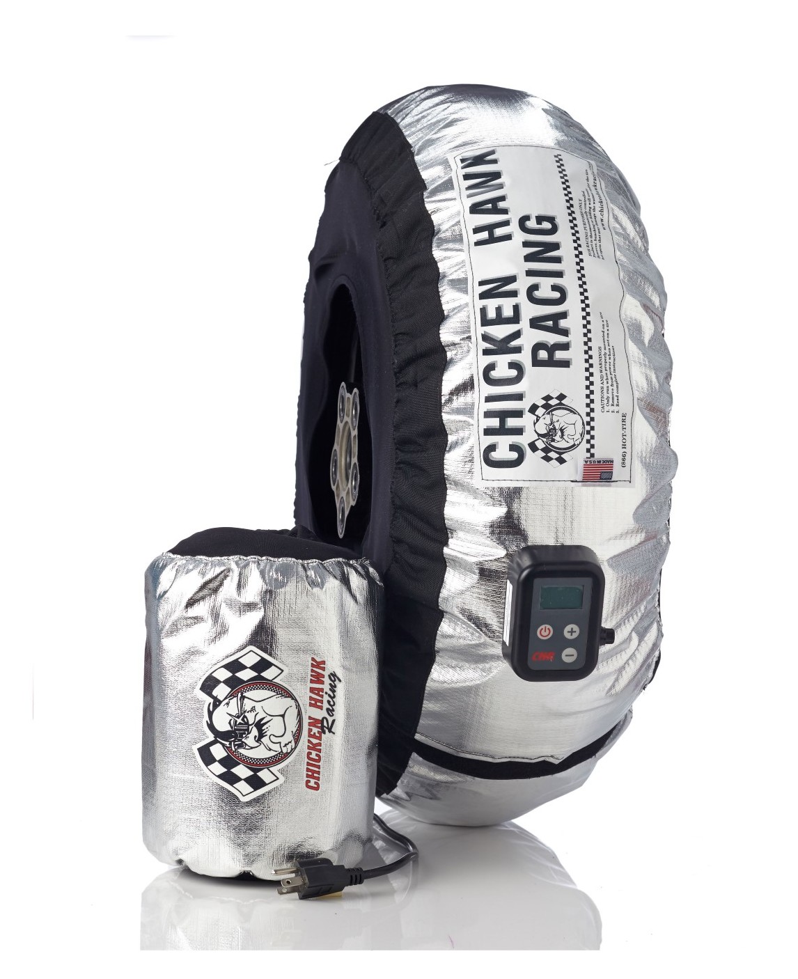 Chicken Hawk Racing Professional Line Tire Warmers Digital Temperature ...