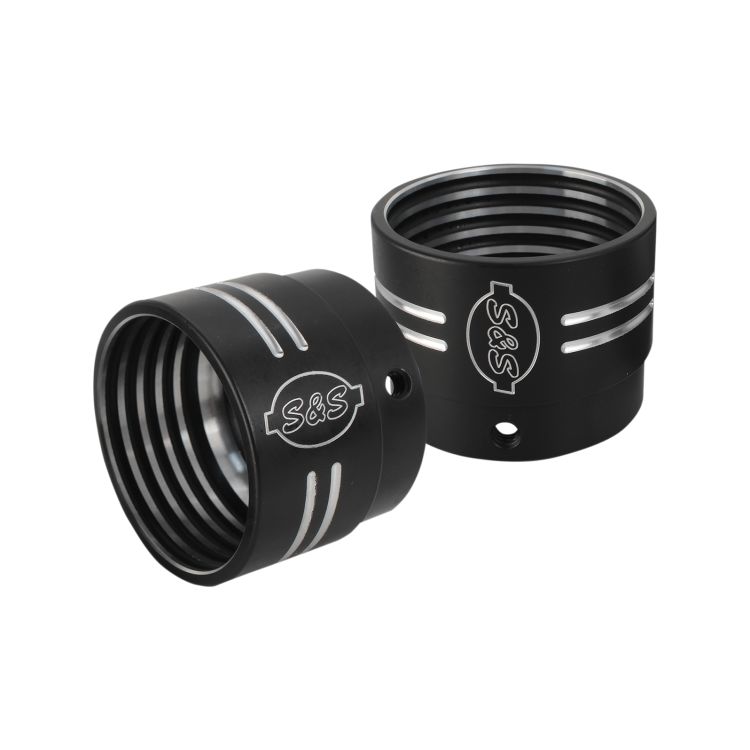 S&S Cycle 2.5" End Caps For Power Tune Sport Exhaust System - Cycle Gear