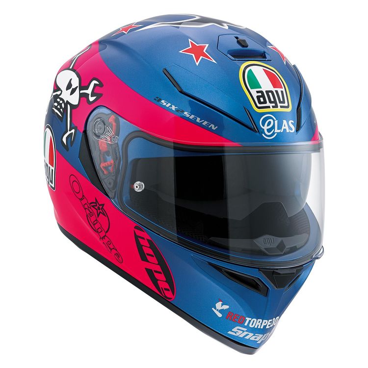 AGV K3 SV Guy Martin Helmet (XS) - Cycle Gear