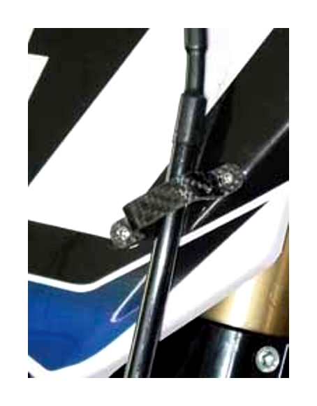 LightSpeed Number Plate Brake Line Guide - Cycle Gear