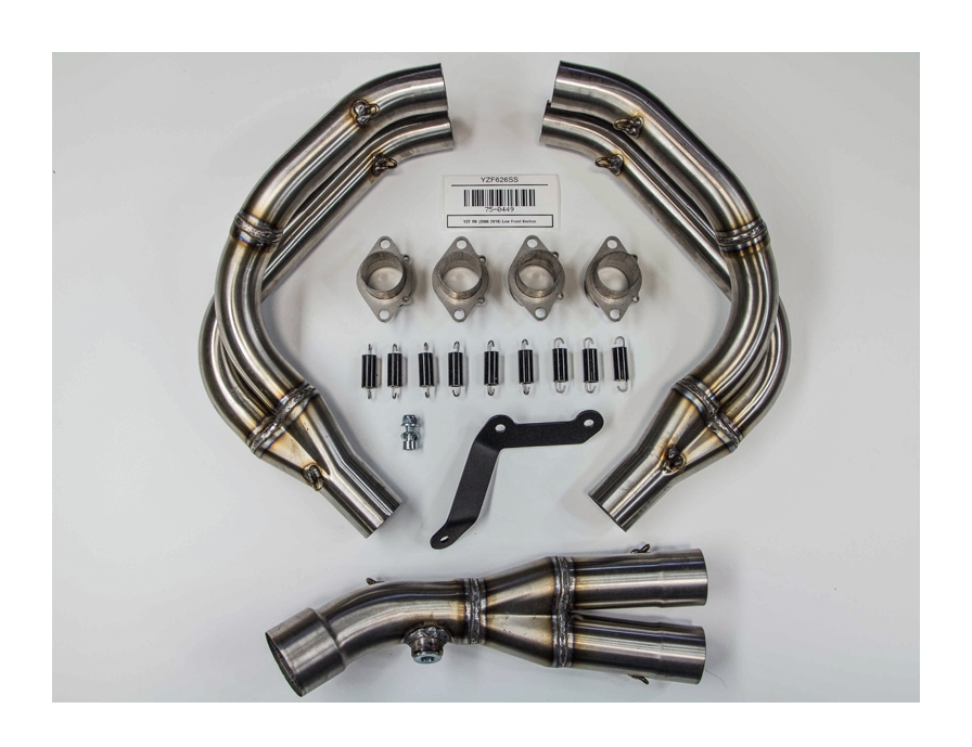 Hindle Exhaust Headers Yamaha R6 2006-2016 - Cycle Gear