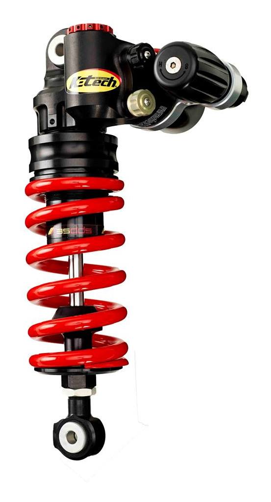 K-Tech RCU DDS Pro Rear Shock Suzuki GSXR 600 / GSXR 750 2006-2010 ...