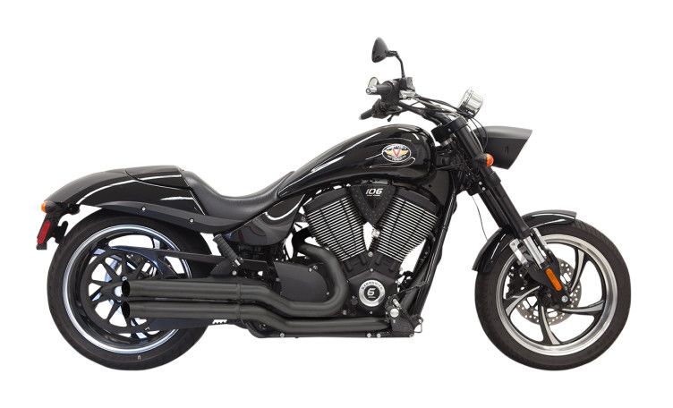 Bassani Pro-Street Exhaust For Harley Breakout / Rocker 2008-2017 ...