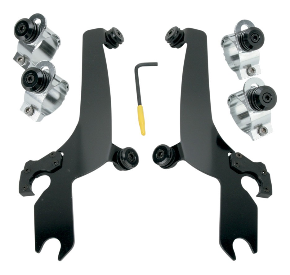 Memphis Shades Sportshield Trigger-Lock Mount Kit For Harley Super ...