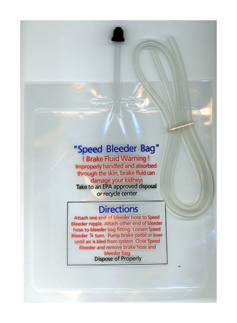 Speed Bleeder Bag And Hose Combo - Cycle Gear