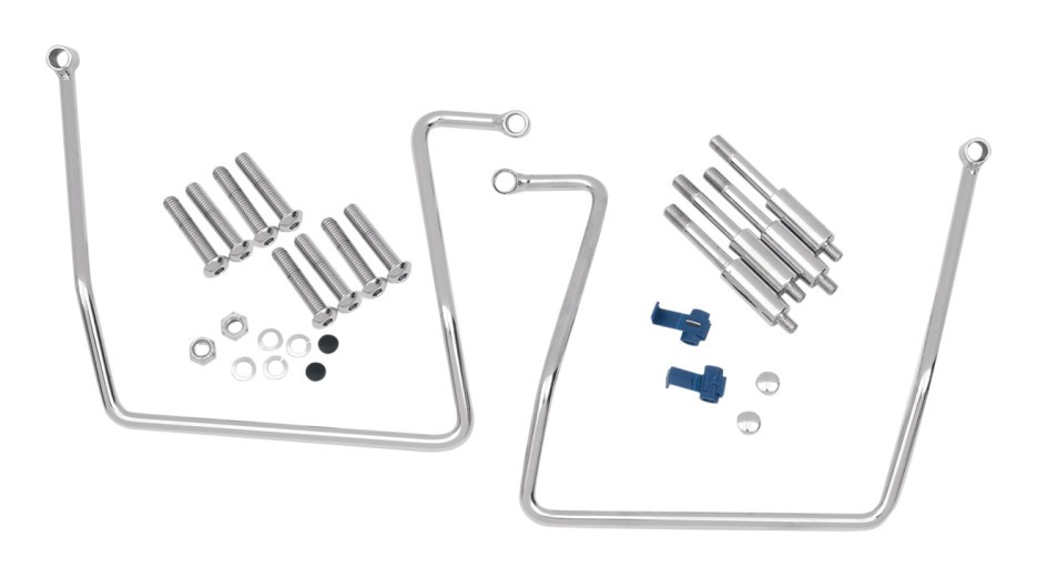 Drag Specialties Saddlebag Support Brackets For Harley Dyna 1991-2007 ...