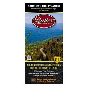 Butler Maps | Waterproof & Tear Resistant Motorcycle Maps - Cycle Gear