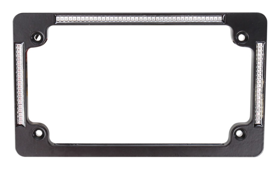 Custom Dynamics LED All-In-One Flat License Plate Frame - Cycle Gear