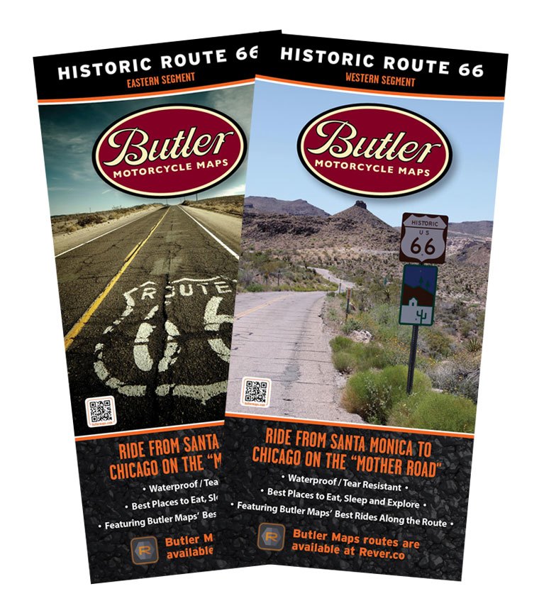 Butler Maps Historic Route 66 - Cycle Gear