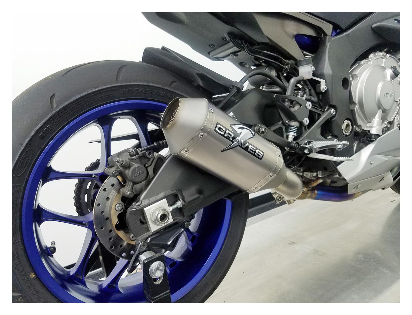 Graves EVR Slip-On Exhaust Yamaha R1 / R1M / R1S - Cycle Gear
