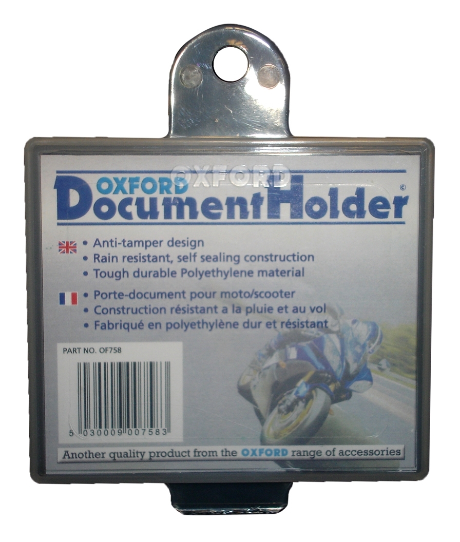 Oxford Document Holder - Cycle Gear