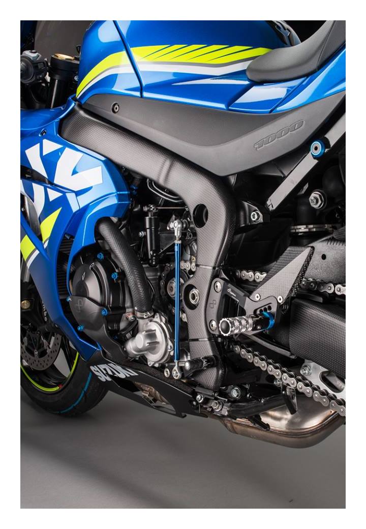LighTech Carbon Fiber Frame Protector Suzuki GSXR1000 / R 2017-2024 ...