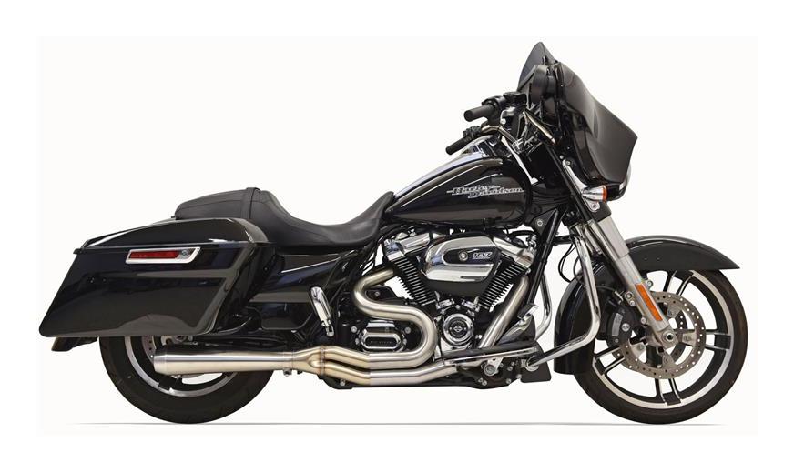 Bassani Road Rage III Stainless 2-Into-1 Short Exhaust For Harley ...