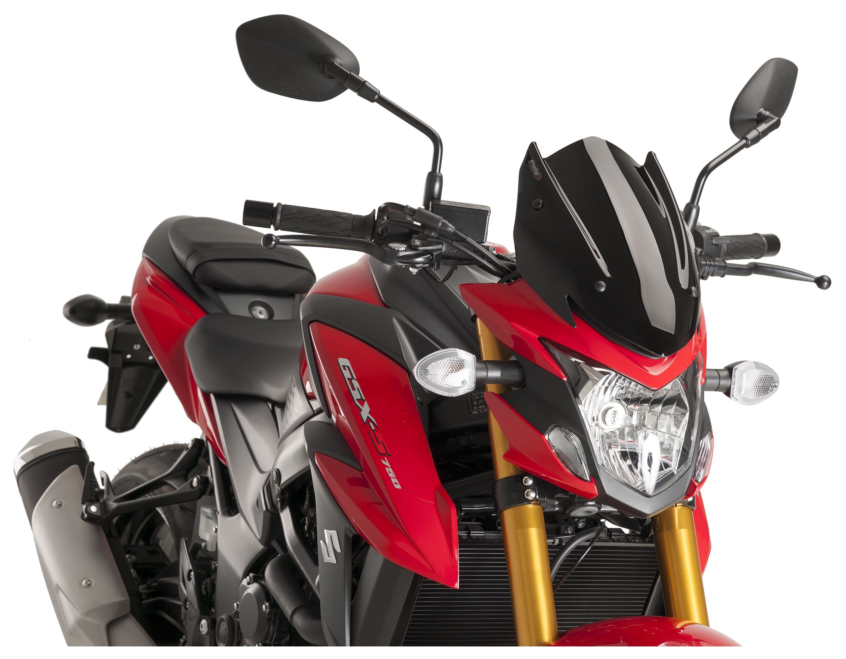 Puig Naked New Generation Windscreen Suzuki GSXS 750 2017-2022 - Cycle Gear