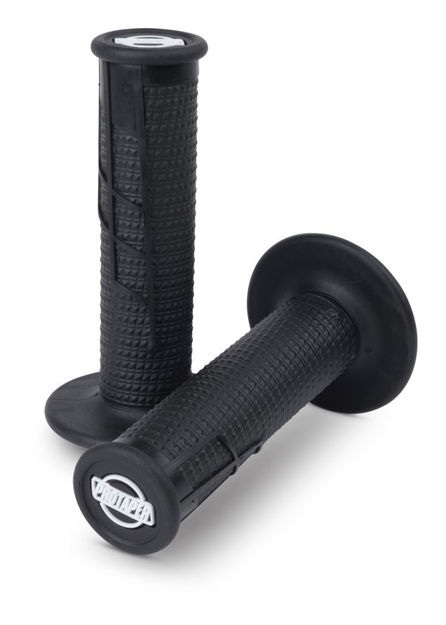 Pro Taper Clamp On Half Waffle Grips - Cycle Gear
