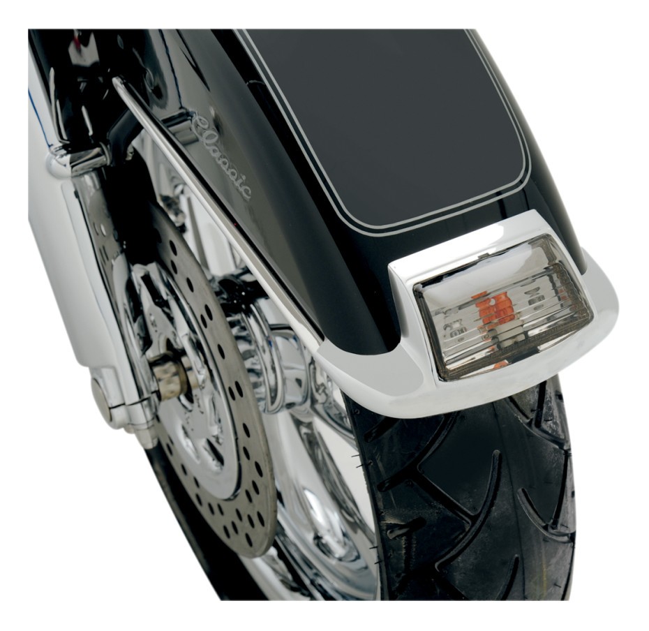 Drag Specialties Front Fender Tip Light For Harley FL 1999-2017 - Cycle ...