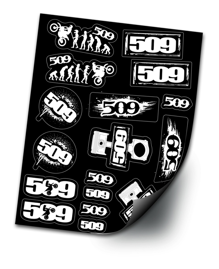 509 MX Sticker Sheet - Cycle Gear