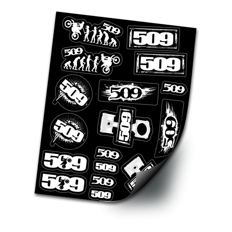 509 MX Sticker Sheet - Cycle Gear