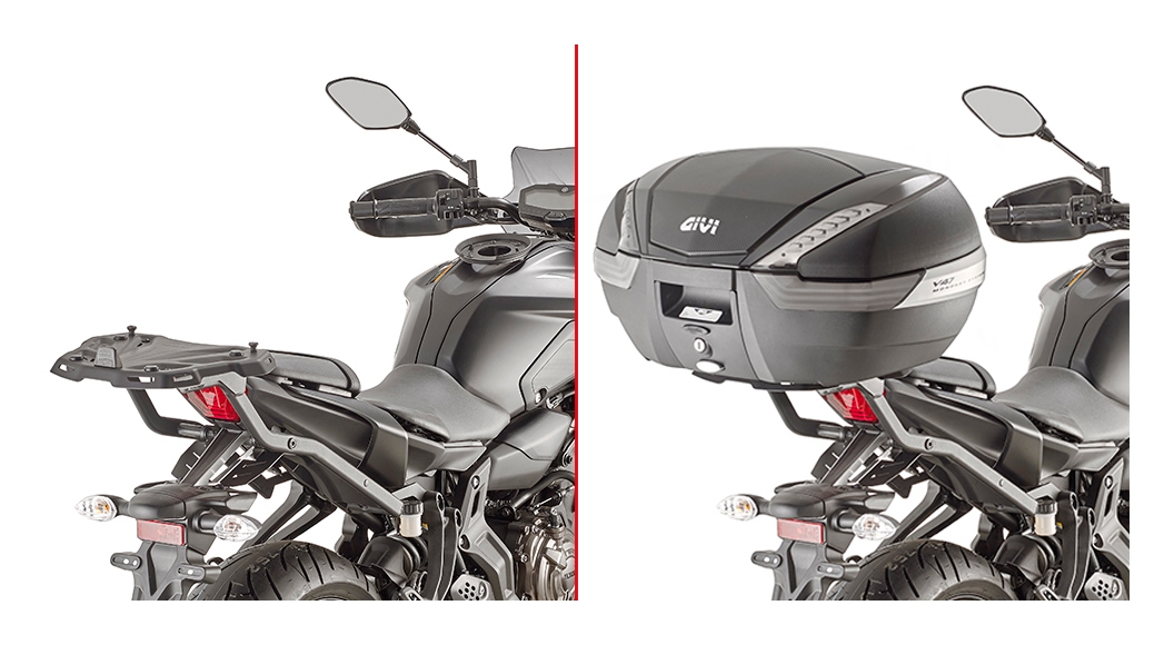 Givi 2140FZ Top Case Rack Yamaha MT-07 2018-2024 - Cycle Gear