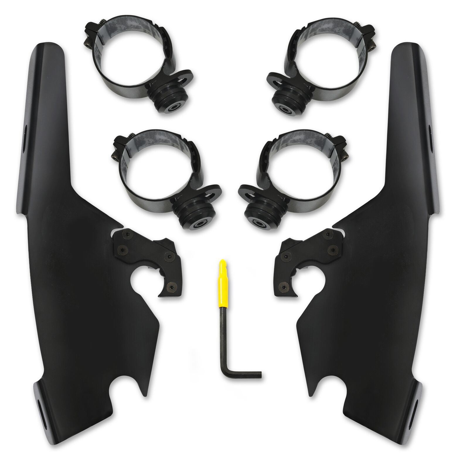 Memphis Shades Batwing Trigger-Lock Mount Kit For Harley FLSB 2018-2021 ...