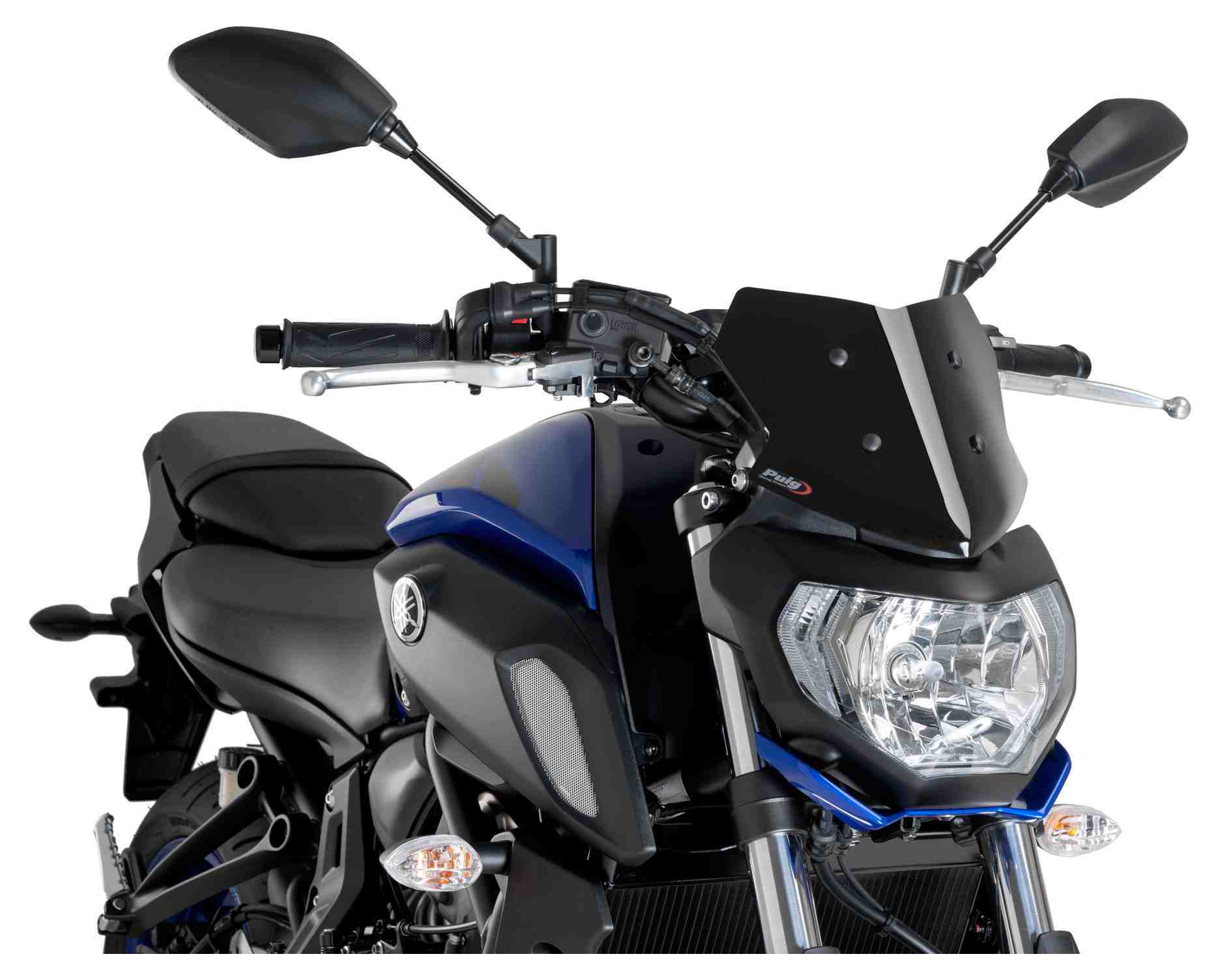 Puig Naked New Generation Windscreen Yamaha MT-07 2018-2020 - Cycle Gear