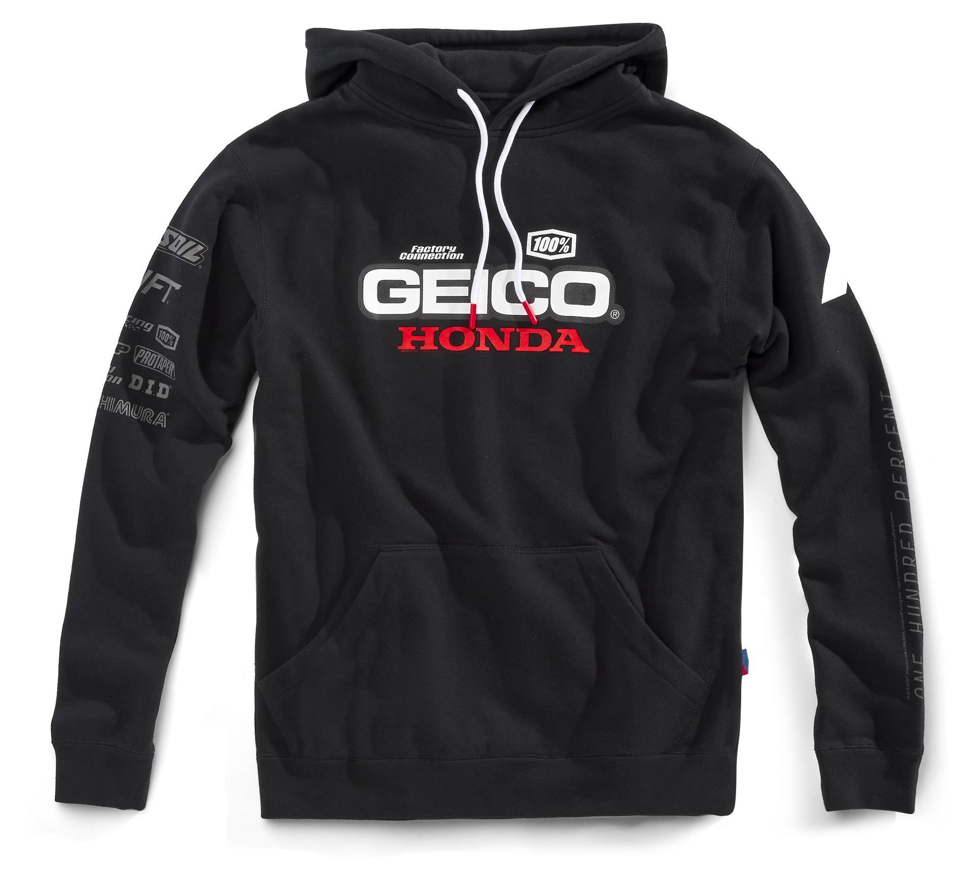 100% Geico Honda Bravo Hoody - Cycle Gear