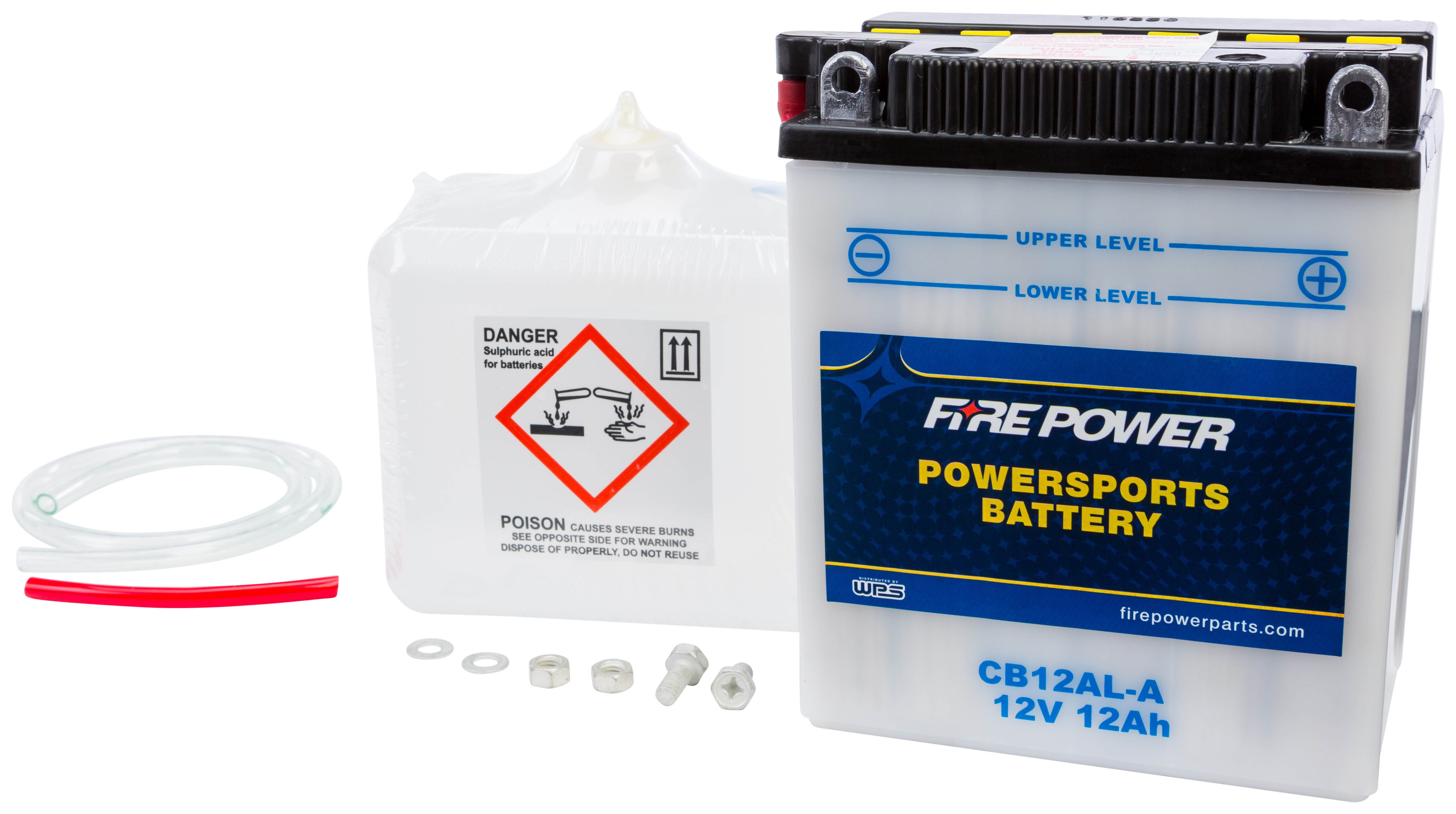 Fire Power Conventional Battery CB12AL-A - Cycle Gear