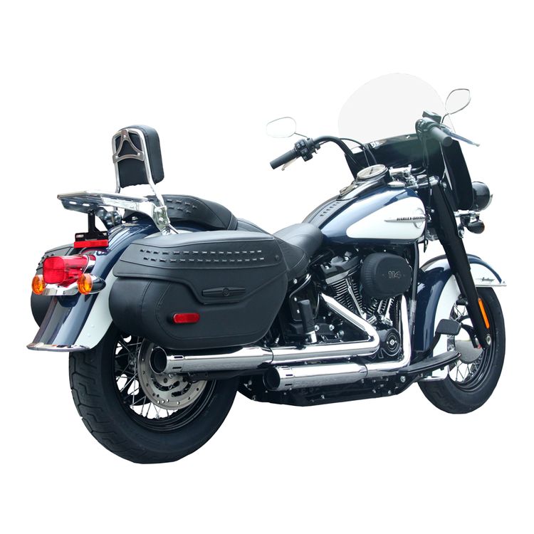 Firebrand Exhaust 3" Loose Cannon Slip-On Muffler For Harley Softail ...