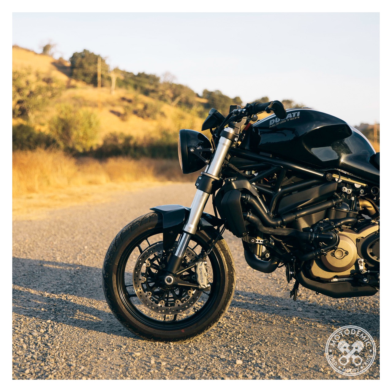 Ducati Monster Custom Headlight