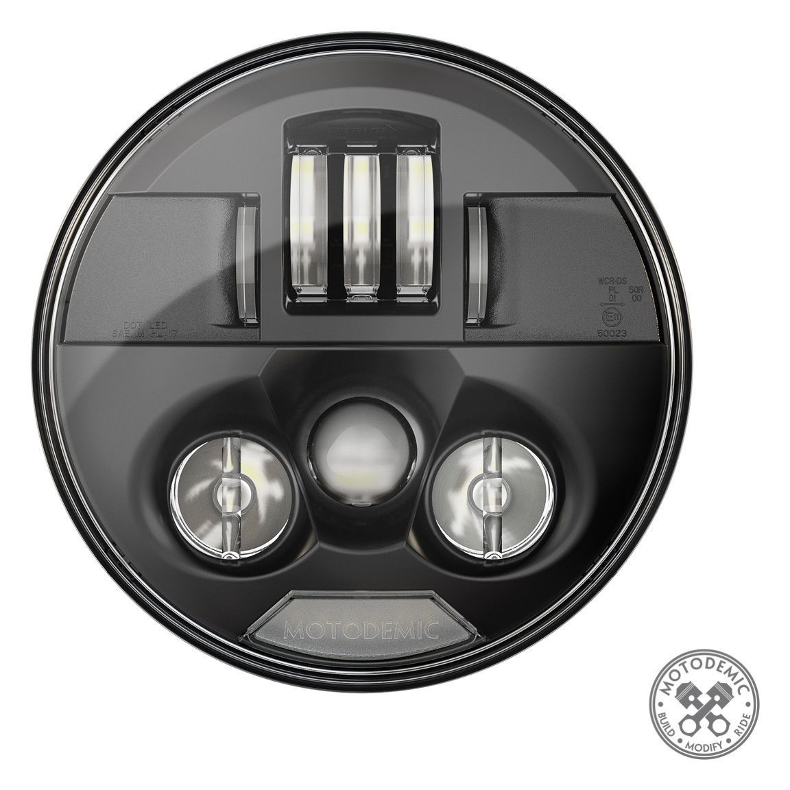 Motodemic LED Headlight Upgrade Kit Suzuki SV650 / SV1000 / Bandit 1200 ...