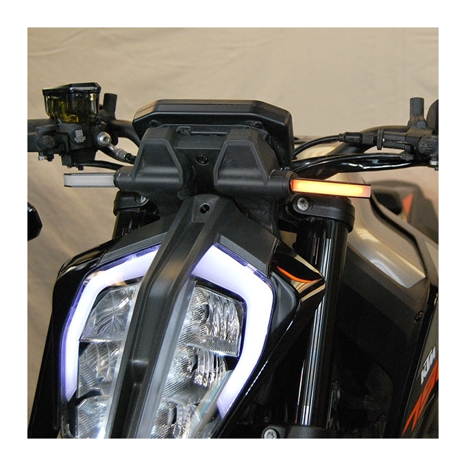New Rage Cycles LED Front Turn Signals KTM 790 Duke 2018-2024 - Cycle Gear