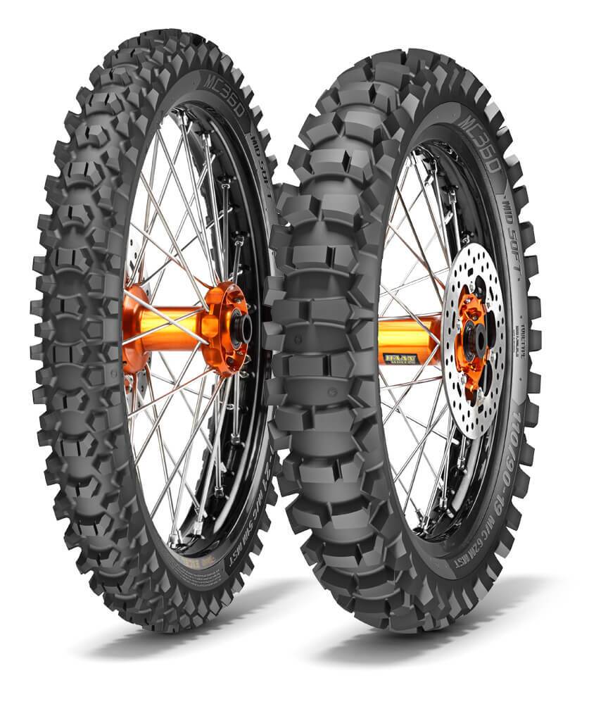 Metzeler MC360 Mid/Soft Terrain Tires - Cycle Gear