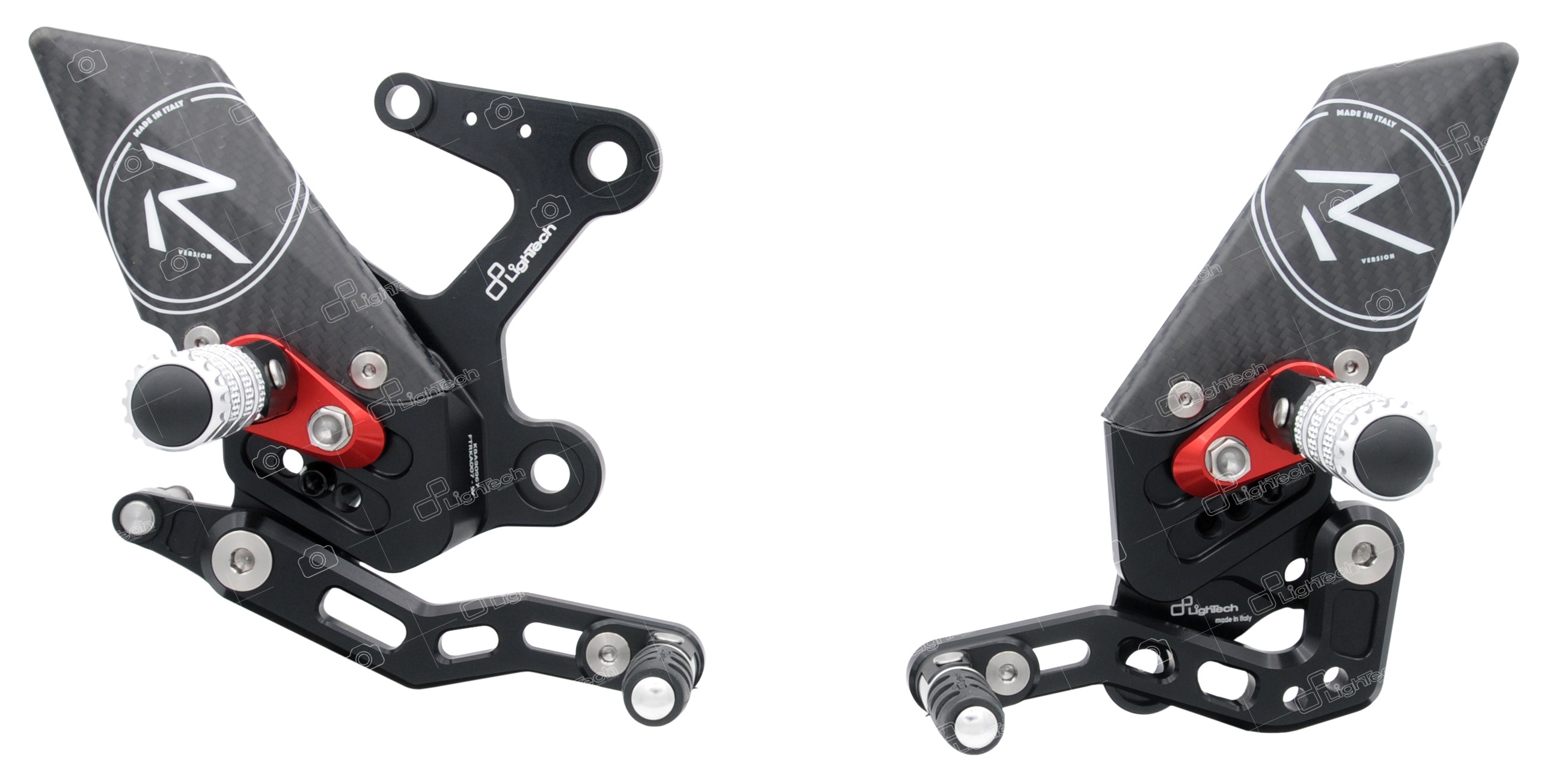 LighTech R Series Rearsets Kawasaki Ninja 400 / Z400 2018-2023 - Cycle Gear