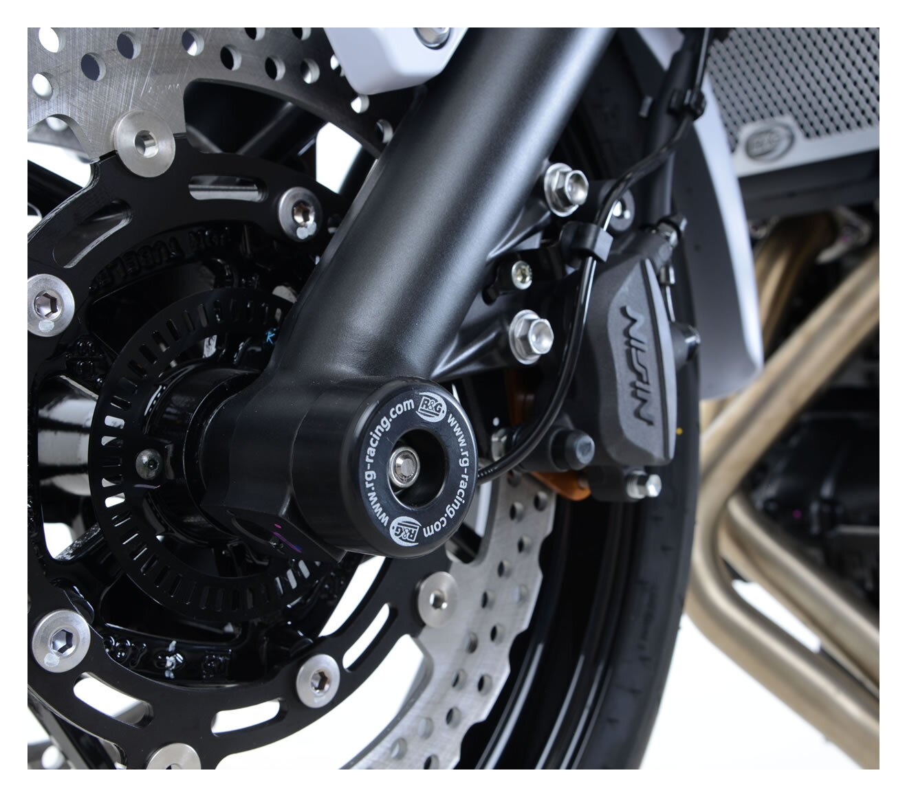 R&G Racing Front Axle Sliders Kawasaki Ninja 650 / Z650 2017-2026 ...
