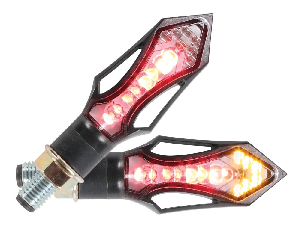Speedmetal LED Trail Brake Turn Signals - Cycle Gear