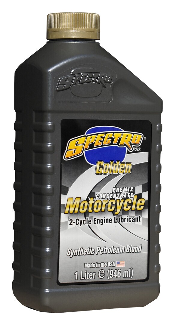 Spectro Golden 2 Cycle Pre-Mix Engine Oil - Cycle Gear