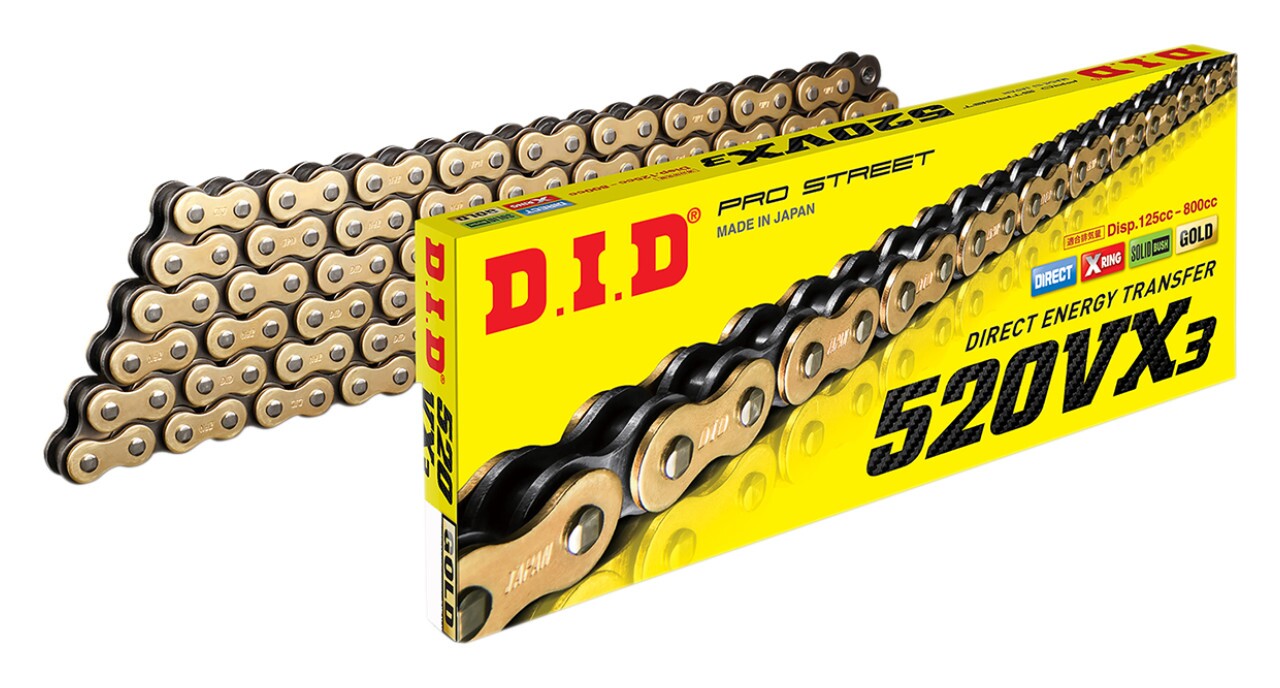 DID 520VX3 X-Ring Chain - Cycle Gear