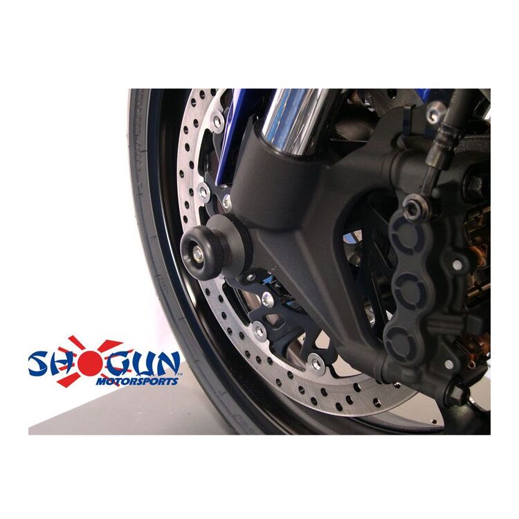 Shogun Front Axle Sliders Yamaha R3 2019-2025 - Cycle Gear