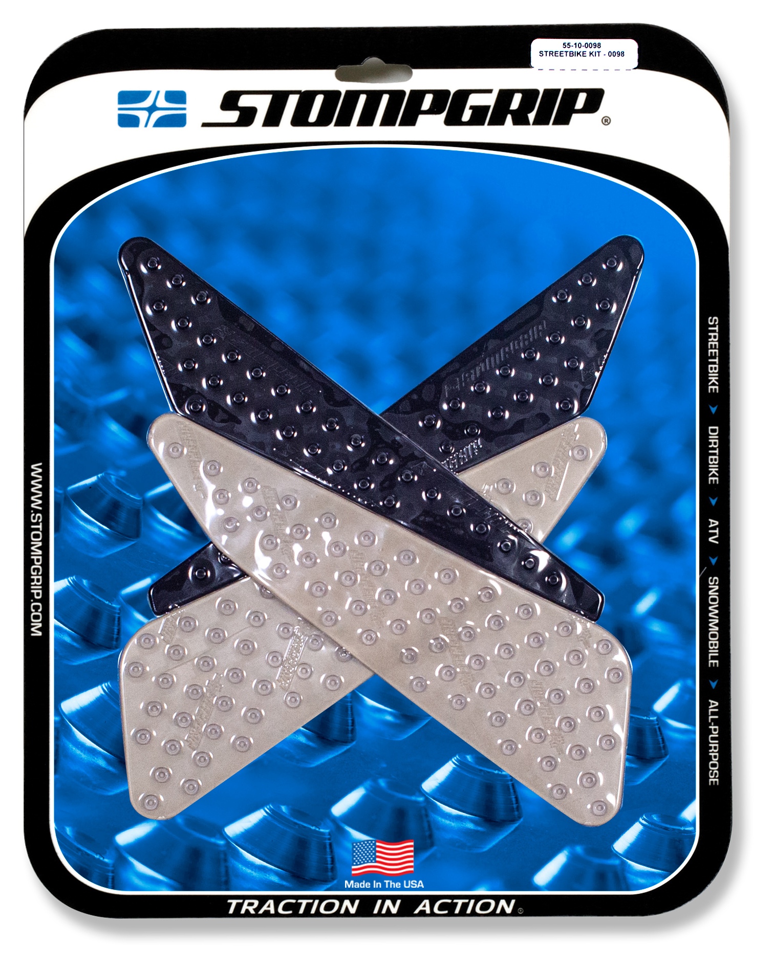 Stompgrip Tank Pad Yamaha FZ-07 2015-2017 - Cycle Gear