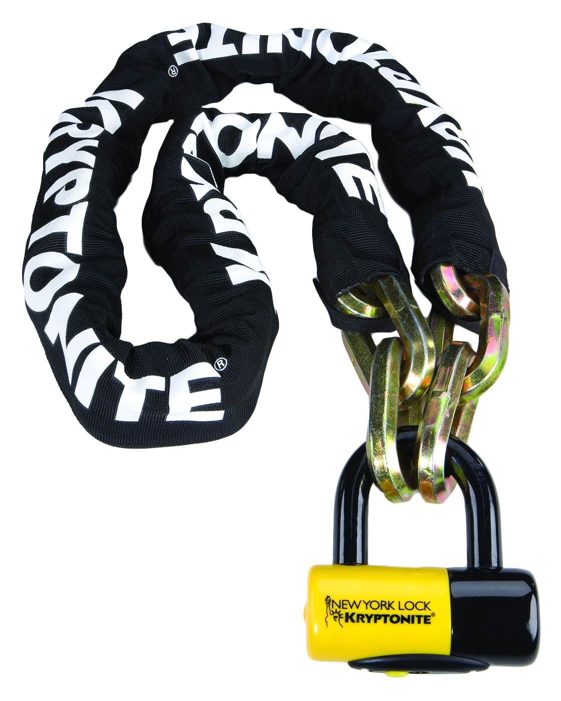 Kryptonite New York Fahgettaboudit Chain Disc Lock - Cycle Gear