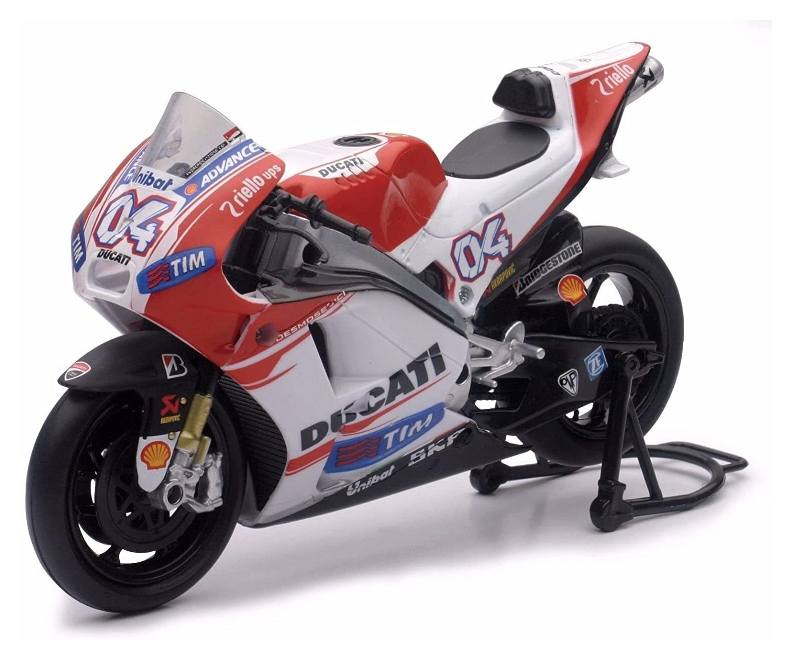 New Ray Toys Ducati Dovizioso #04 1:12 Model - Cycle Gear