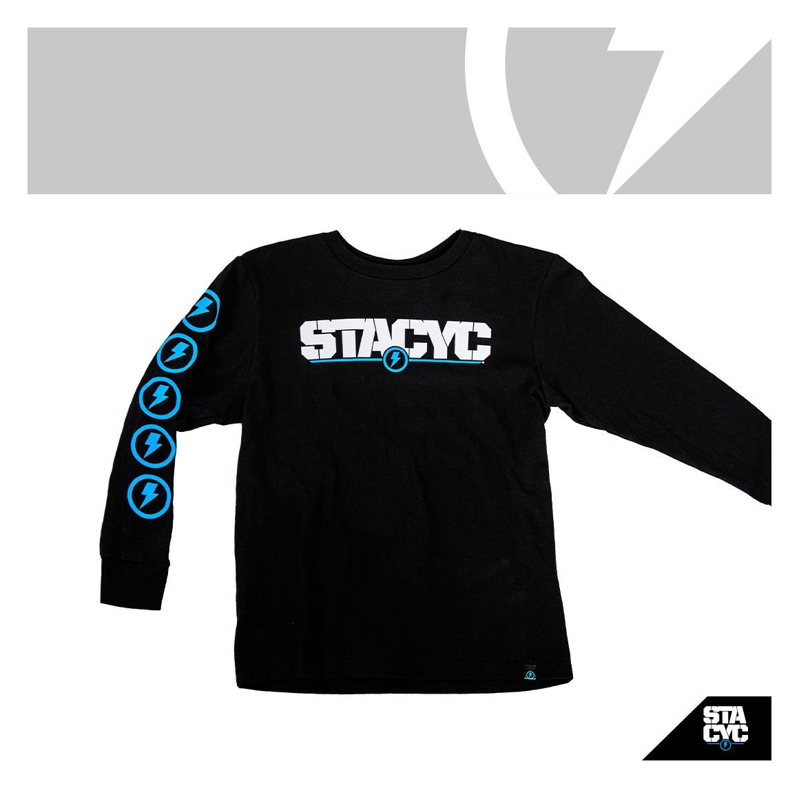 STACYC Youth Logo Long Sleeve T-Shirt - Cycle Gear