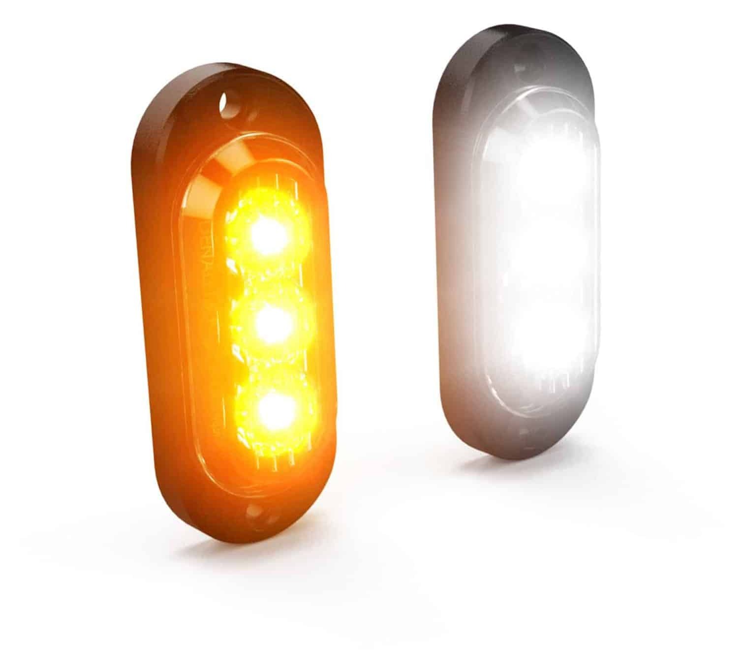 Denali T3 Front Switchback LED Turn Signal Pods - Cycle Gear