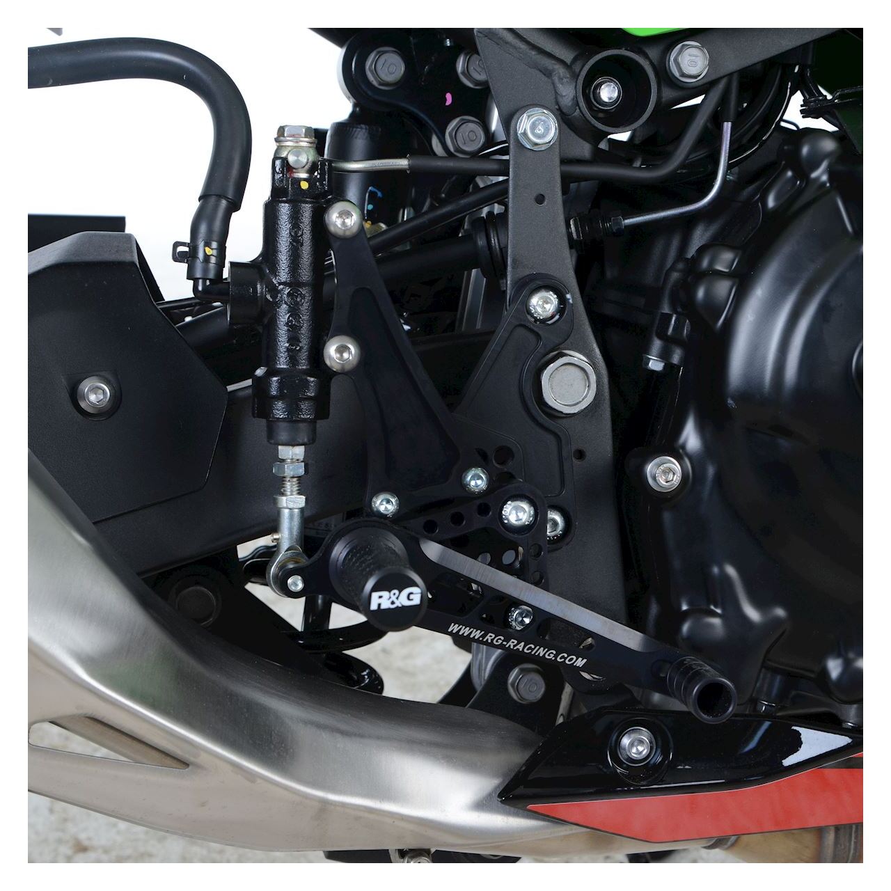 R&G Racing Adjustable Rearsets Kawasaki Ninja 400 2018-2023 - Cycle Gear