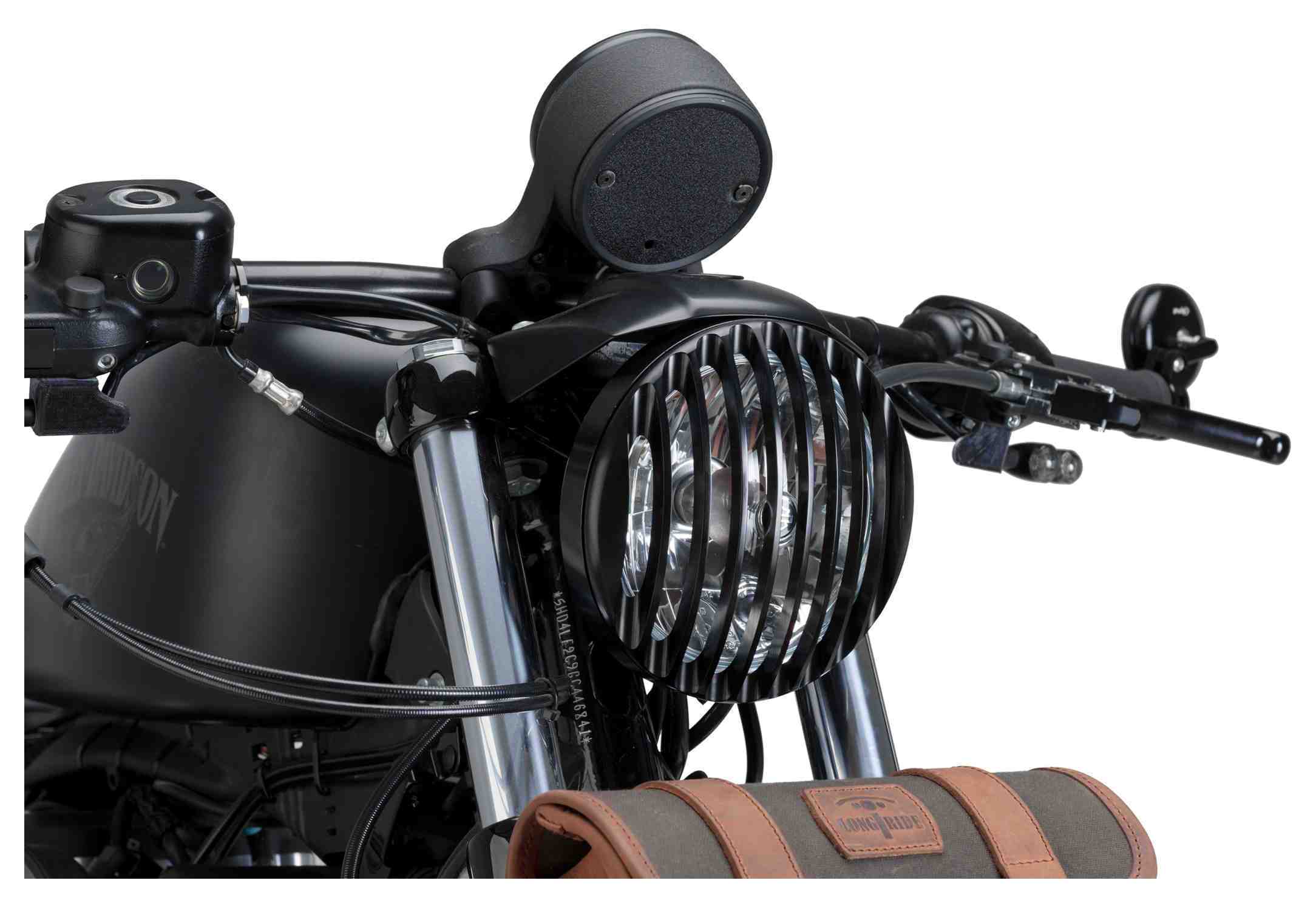 CustomAcces Headlight Protector Max For Harley Sportster 1996-2022 ...